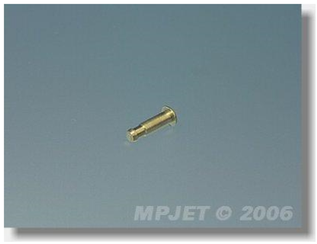 Pin messing for Plastic clevis ø1,2 L=17mm 1-pk - RC Modellflysport